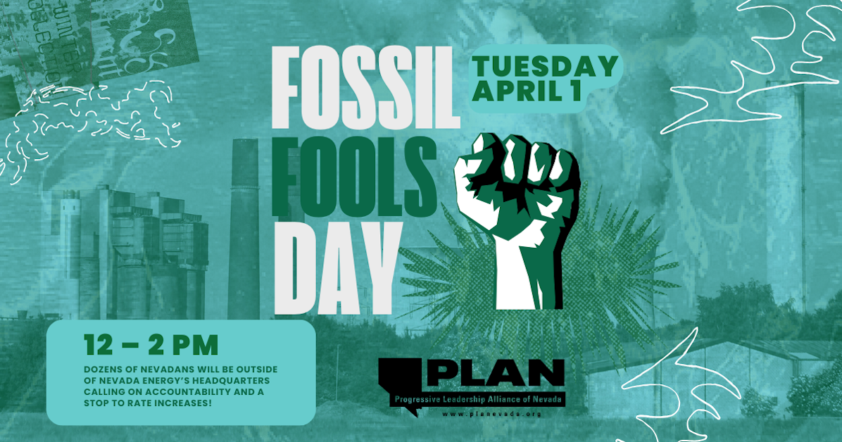 📢 Fossil Fools Day - RENO · Mobilize