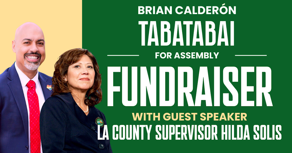 Brian Calderón Tabatabai for Assembly District 48 Fundraiser · Mobilize