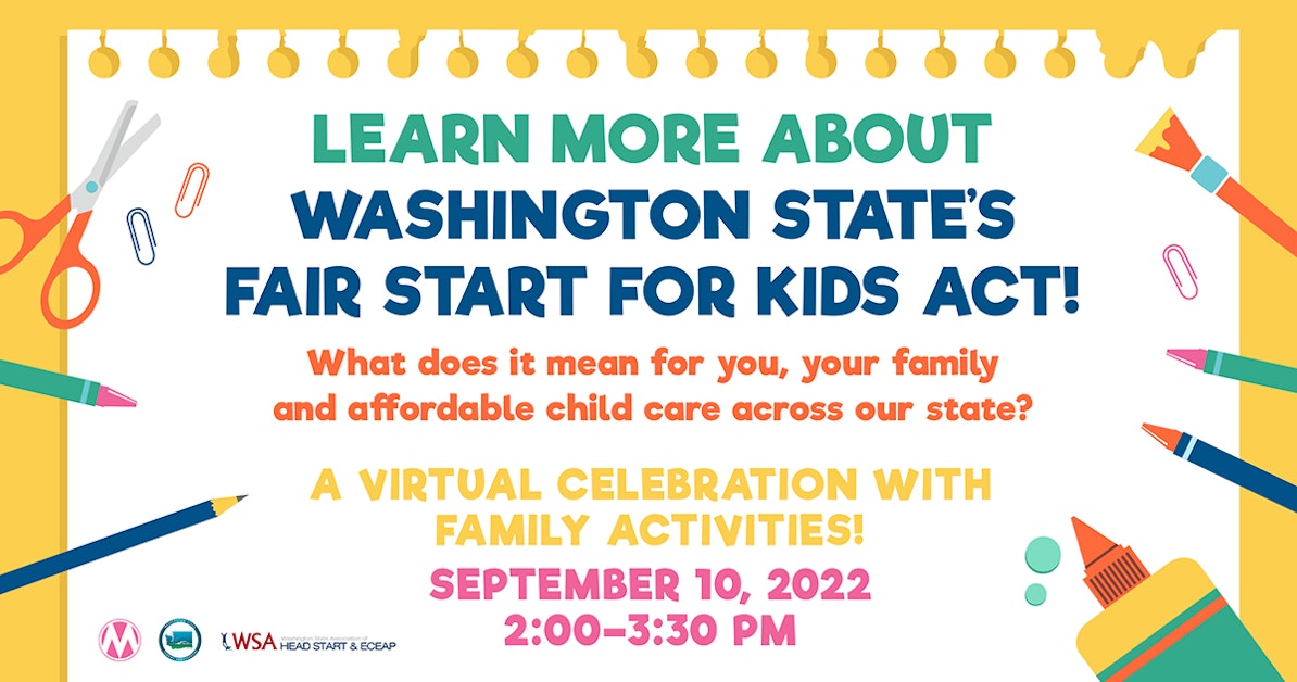 Washington State’s Fair Start for Kids Act Virtual Informational ...