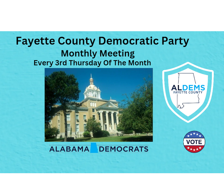 Fayette County Democratic Party (Monthly Meeting) · Mobilize