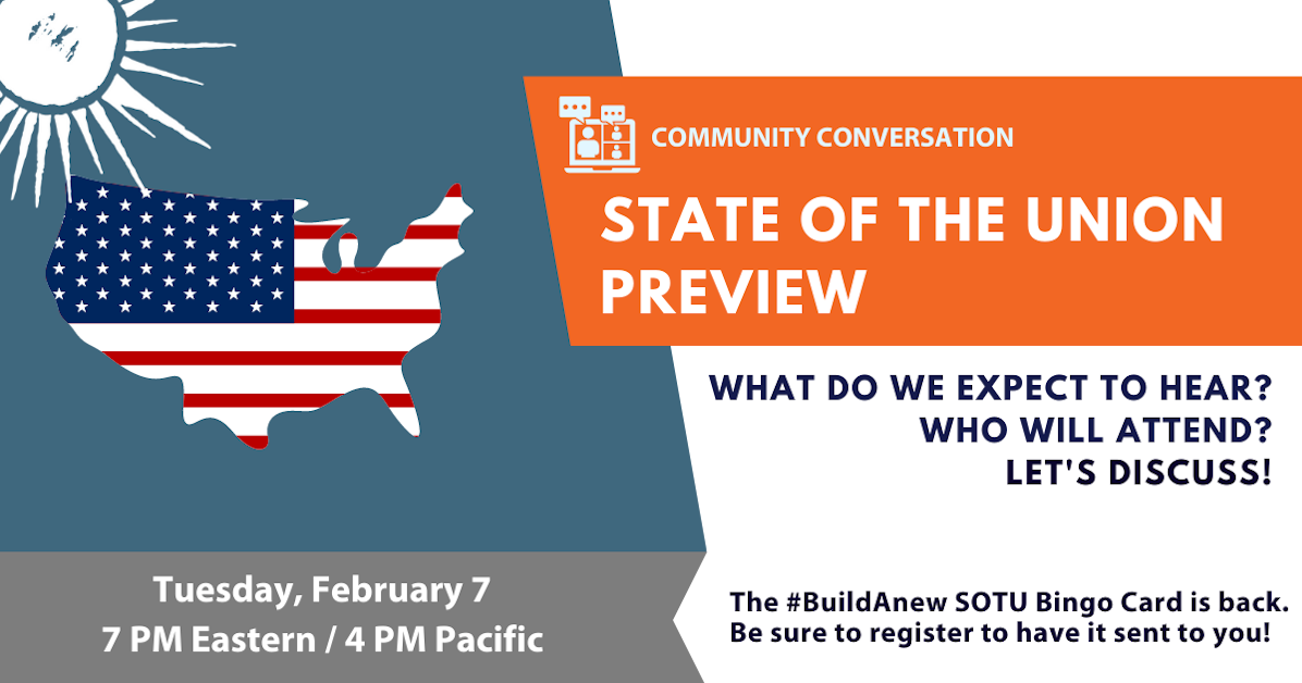 Community Conversation - State of the Union Preview · NETWORK
