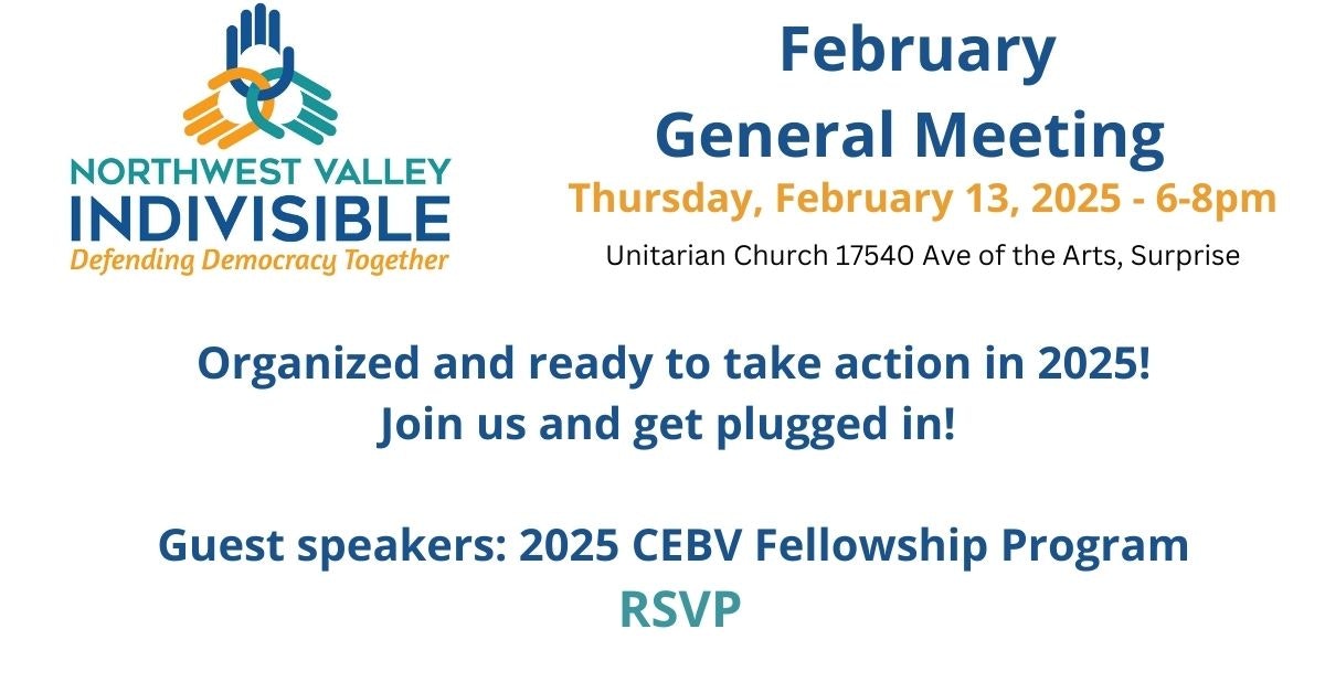 February General Meeting · Indivisible