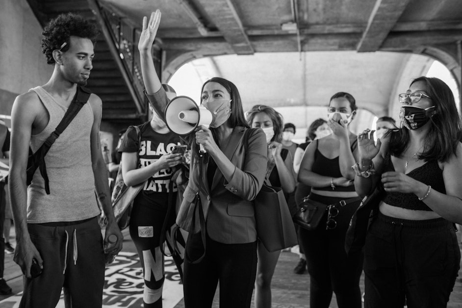 Petitioning Street Canvassing for AOC & Friends in Astoria ...