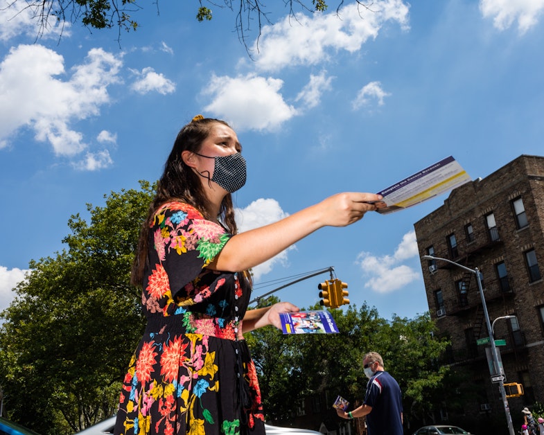 Petitioning Door to Door for AOC in Westchester Square! · Alexandria ...
