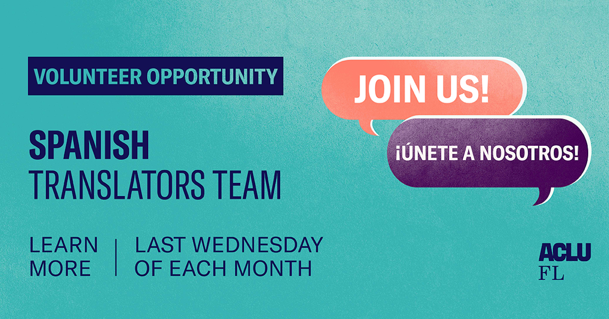 Spanish Translators Team · ACLU Florida