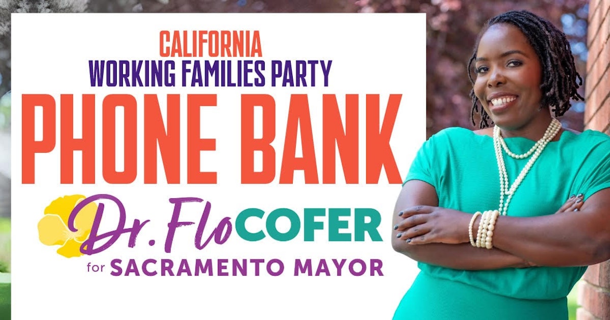 Working Families Party weekly phonebank for Dr. Flo! Thursday 10/17 ...