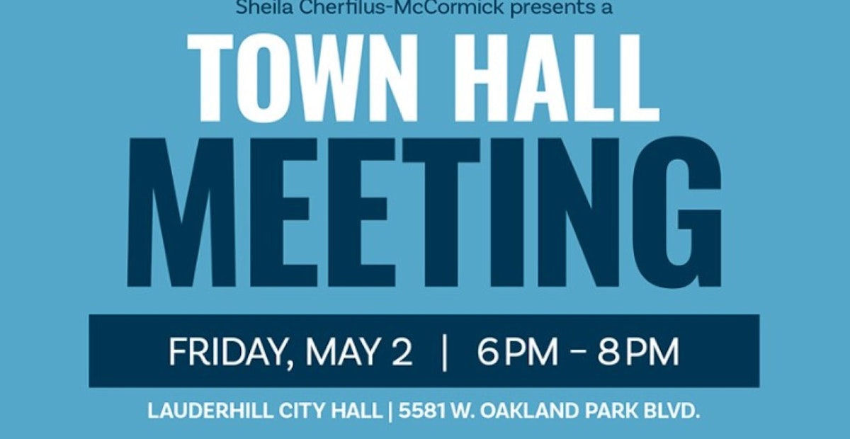 Date Change to Friday, 5/2/25, Town Hall Meeting with Congresswoman ...