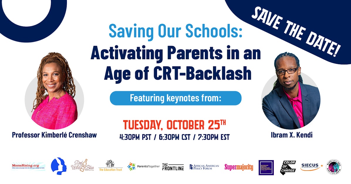 Saving Our Schools: Activating Parents in an Age of CRT-Backlash ...