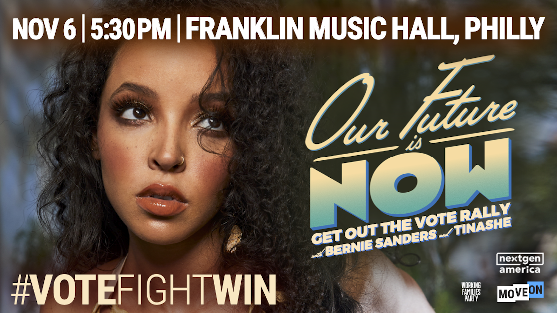 Philadelphia: Our Future Is Now Tour w/ Special Guest Sen. Bernie ...