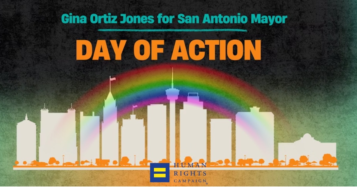 Gina Ortiz Jones for Mayor Day of Action · Mobilize