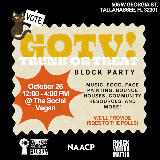 Freedom to Thrive Pop Up GOTV Block Party(Leon) · Florida for All
