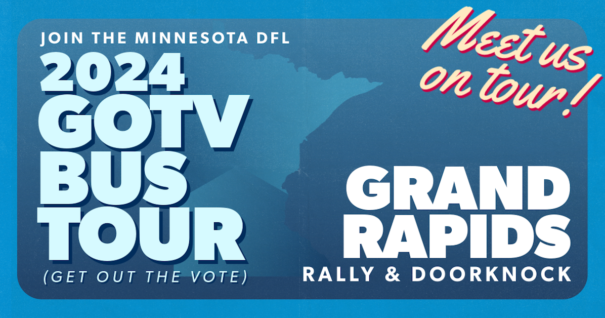 GOTV Bus Tour Grand Rapids Rally & Doorknock w/Jen Schultz and State ...