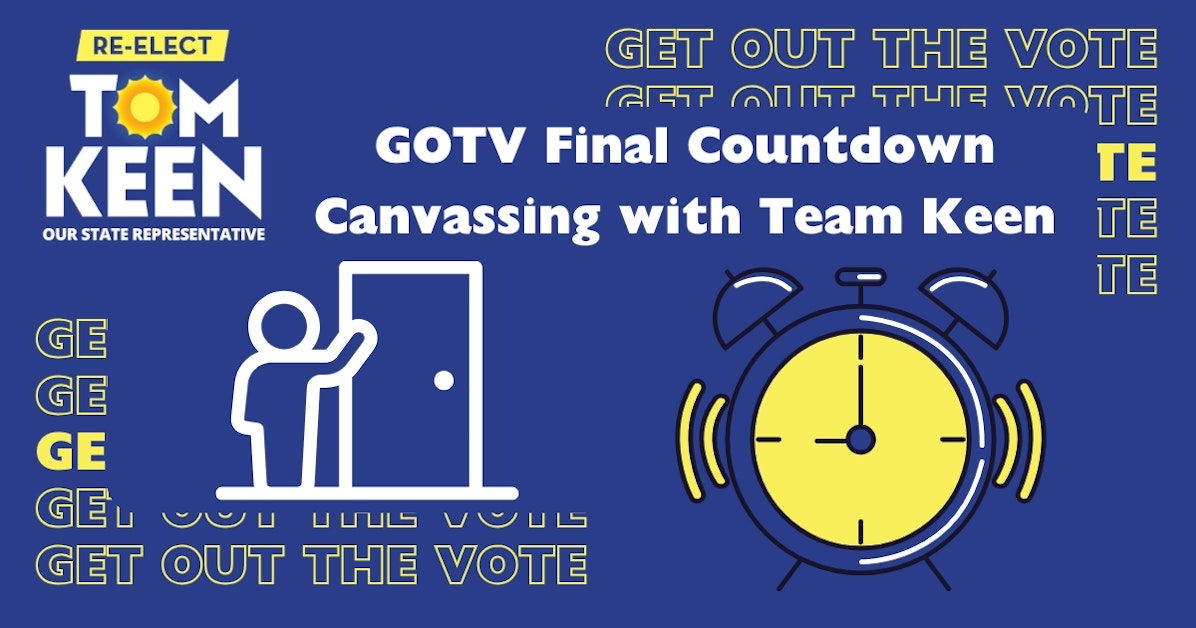 GOTV Final Countdown Door Knocking with Team Keen! · Orange County ...