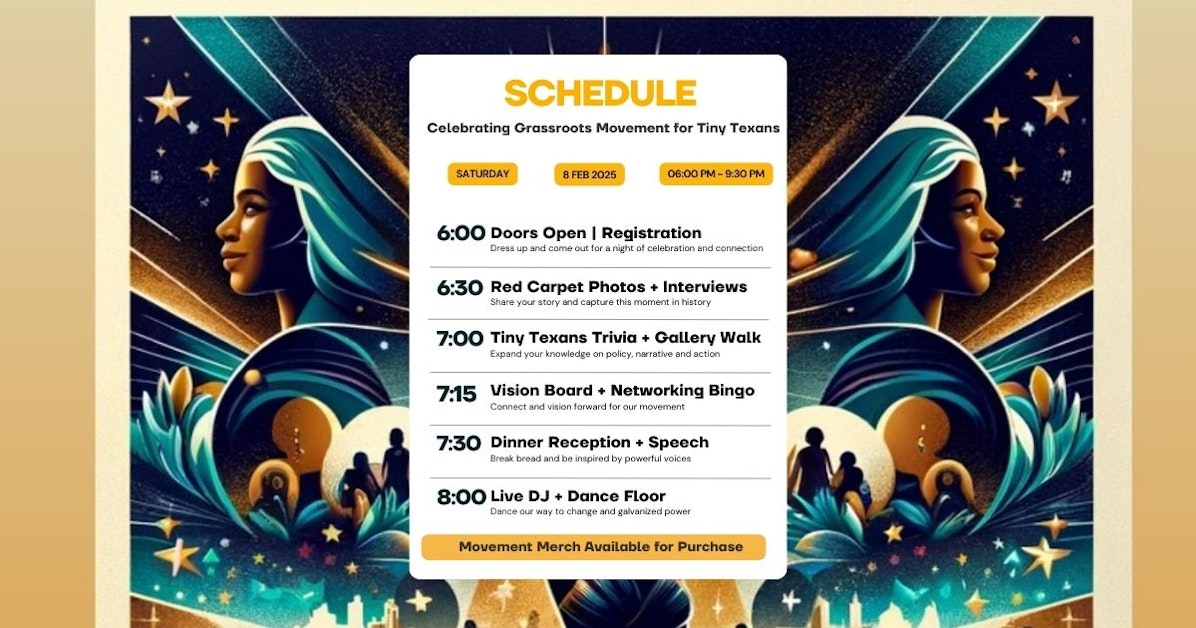 GALVANIZE! Grassroots Movement for Tiny Texans · To Raise A Village