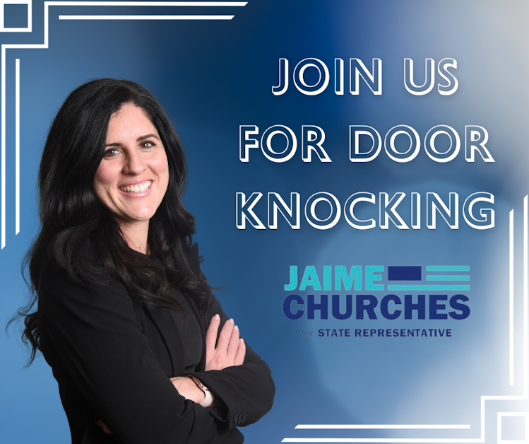 Jaime Churches for State Rep Canvass Launch 9/10 · Mobilize