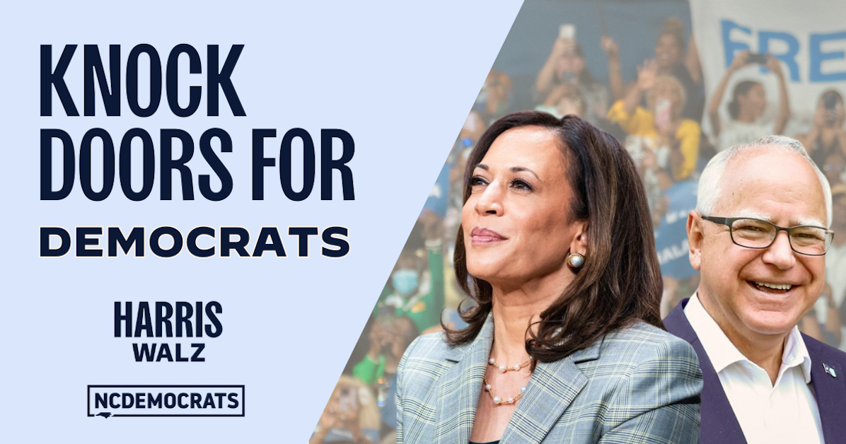 Let's Turn NC Blue: Union County Canvassing for VP Kamala Harris · Mobilize
