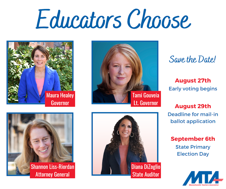 MTA Statewide Primary Dialer 2022 · Massachusetts Teachers Association