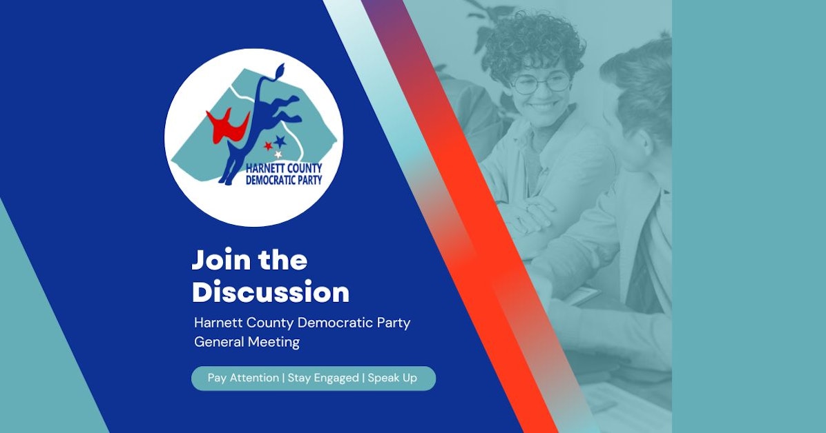 General Harnett County Democratic Party Meeting - Aug 11 · Mobilize