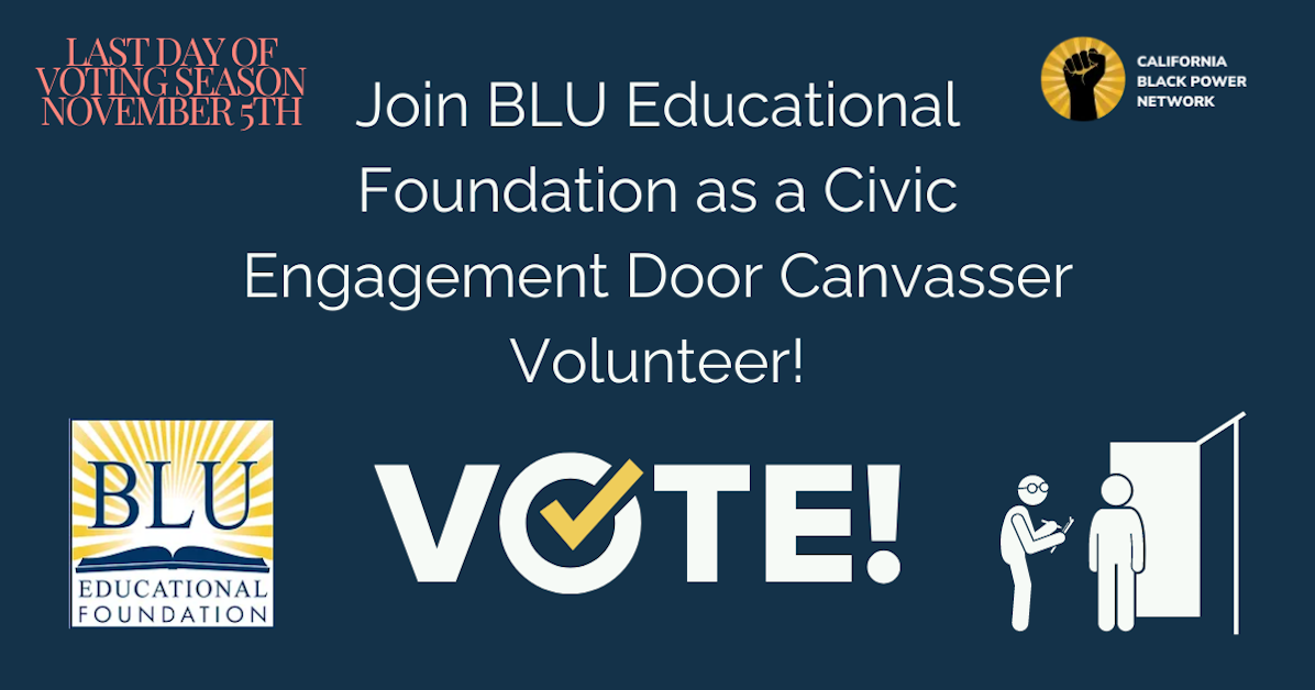 BLU's Community Canvassing Day · Mobilize