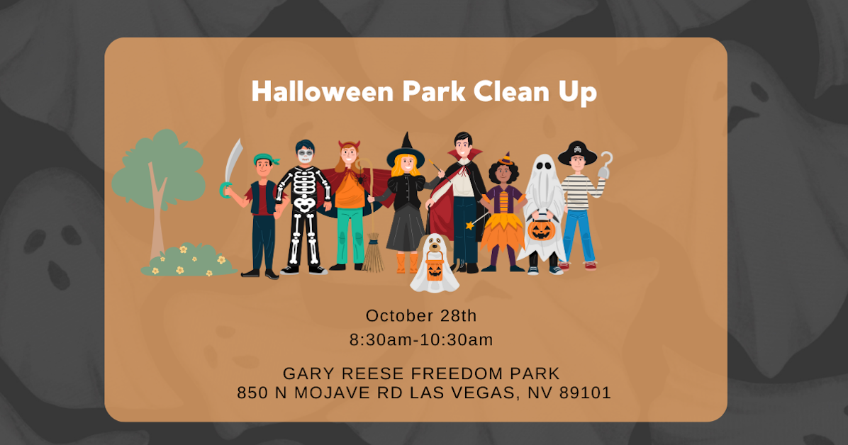 Halloween Park Clean Up · Climate Action NV-LCV