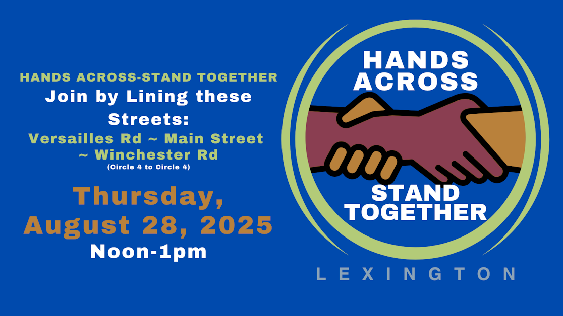 Hands Across - Stand Together · Mobilize