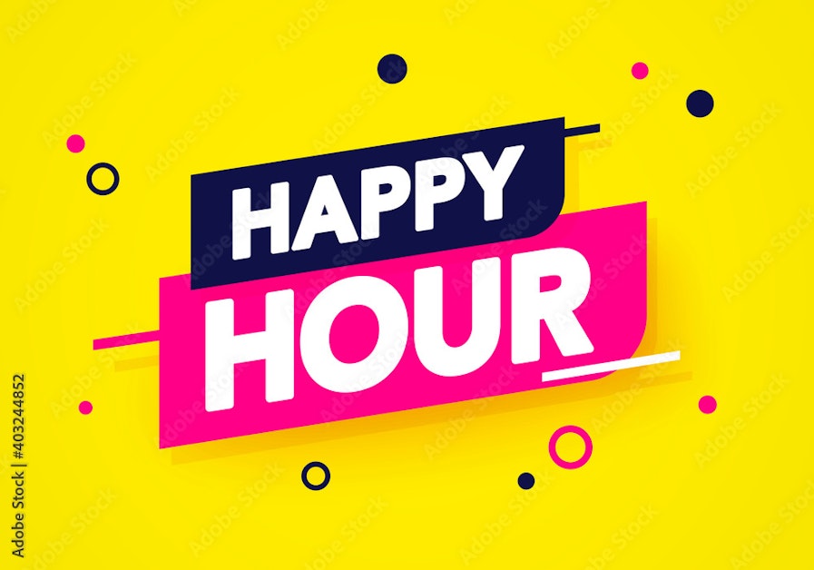 HAPPY HOUR TIME! sponsored by AJDems · Mobilize