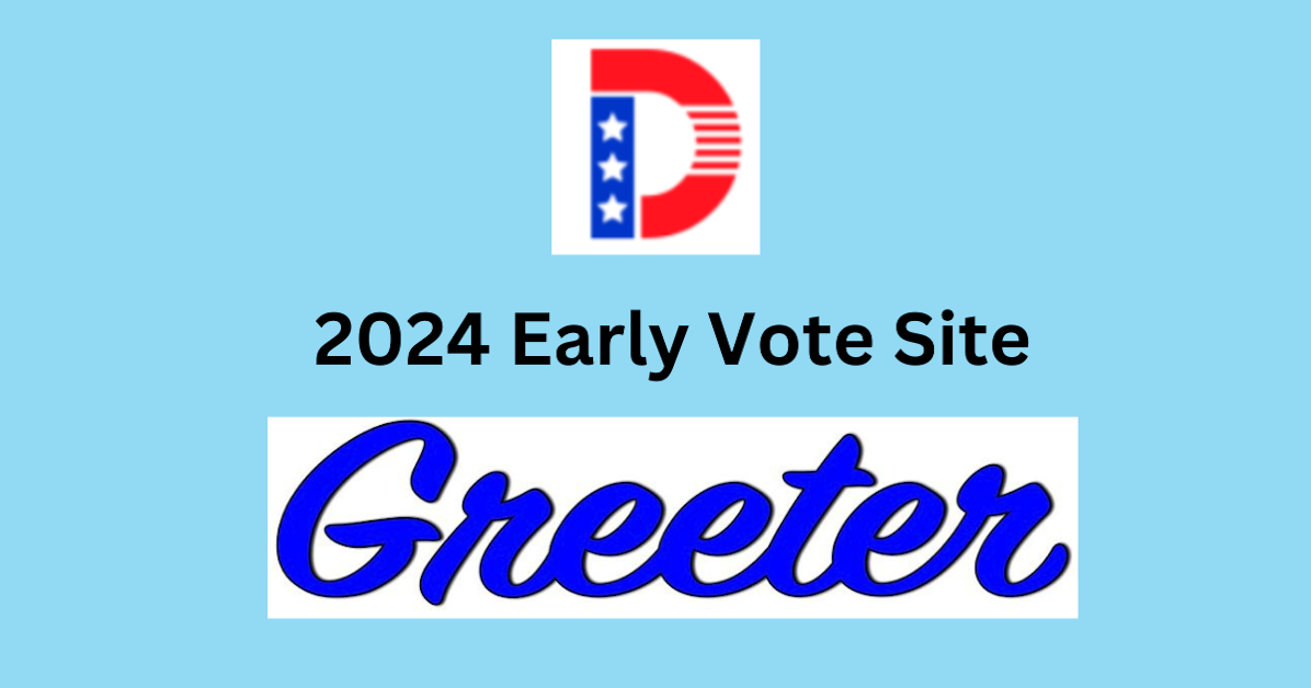 2024 Early Vote Site Greeters · Mobilize