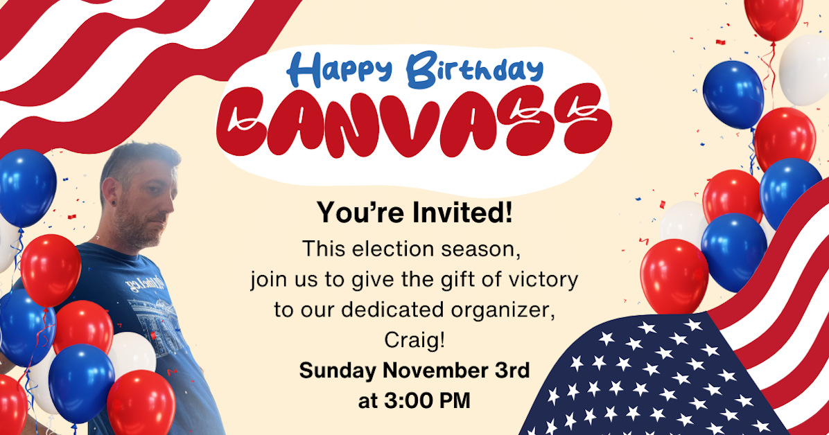 Craig Beckman Early Birthday Canvass · Arizona Democratic Legislative ...