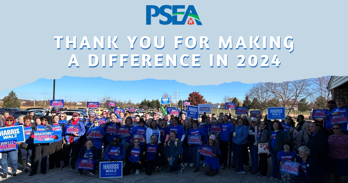 PSEA: Thank you for making a difference in 2024 · PSEA