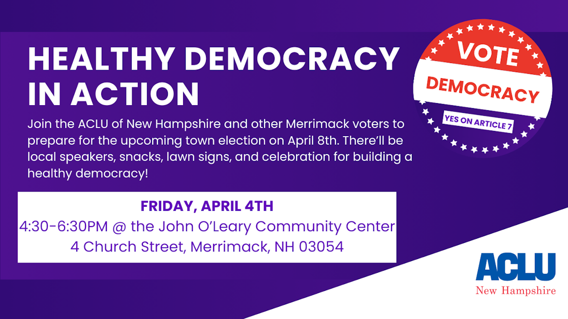 Healthy Democracy in Action Event · Mobilize
