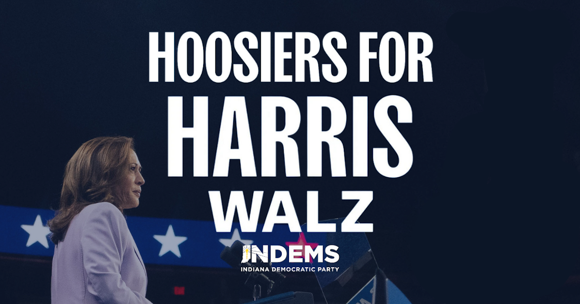 Hoosiers for Harris Virtual Launch Party · Indiana Democratic Party