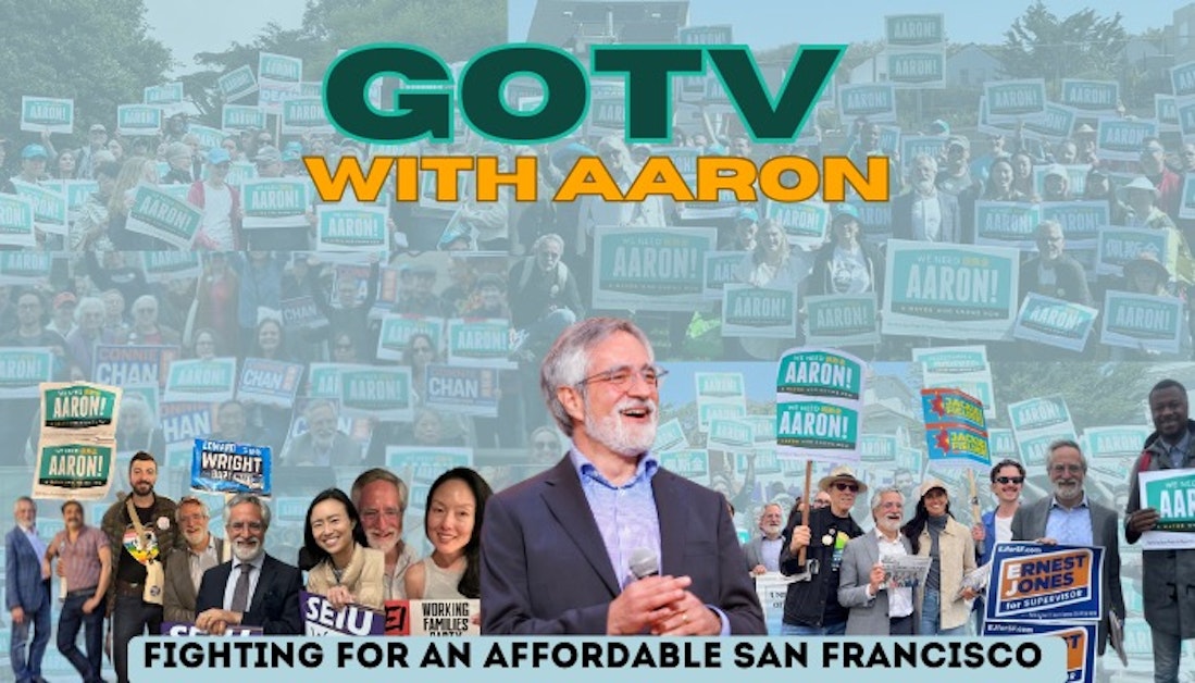 Election Week for Aaron! Monday, November 4th Final Pre-Election GOTV ...