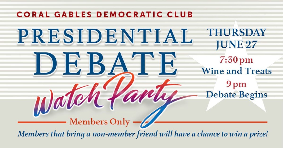 Presidential Debate Watch Party · Mobilize
