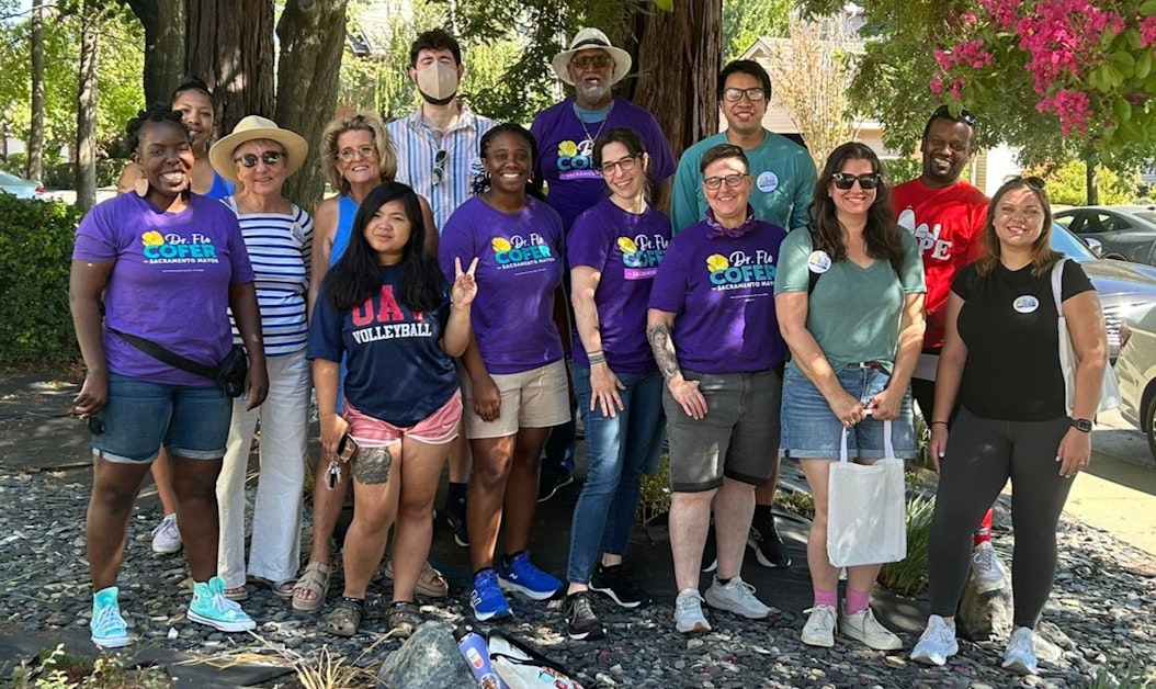 Thursday Door-knocking with Dr. Flo Cofer in East Sac 10/3 · Mobilize