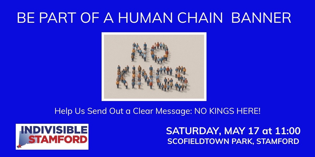 Create a Human Banner: NO KINGS · Mobilize