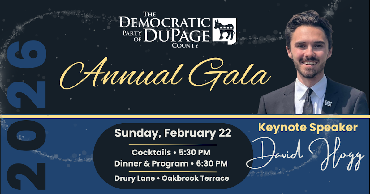 Democratic Party of DuPage County Annual Gala Fundraiser · DuPage ...