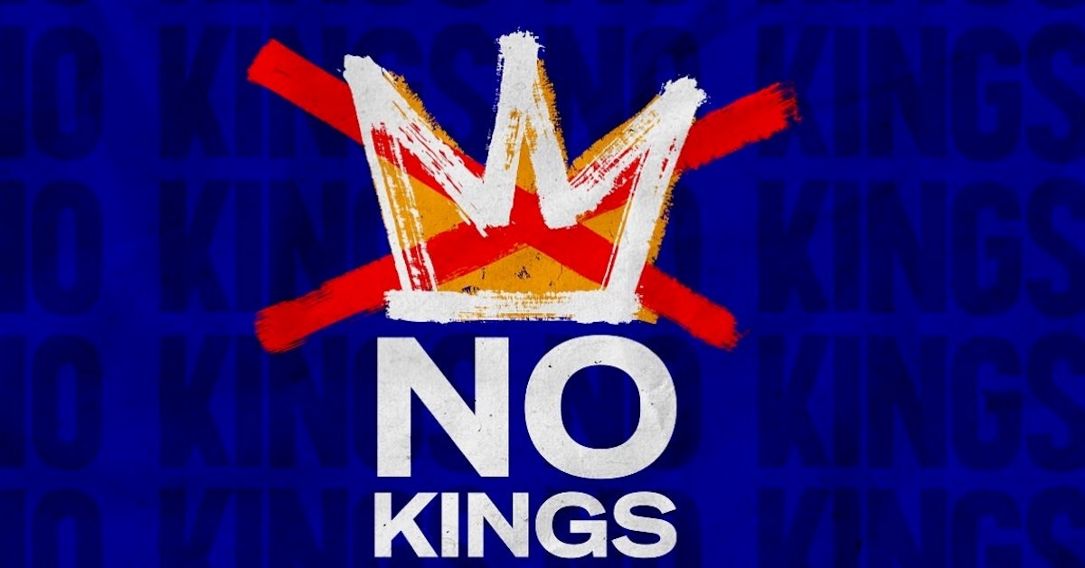 Sign making for No Kings Demonstration · Mobilize