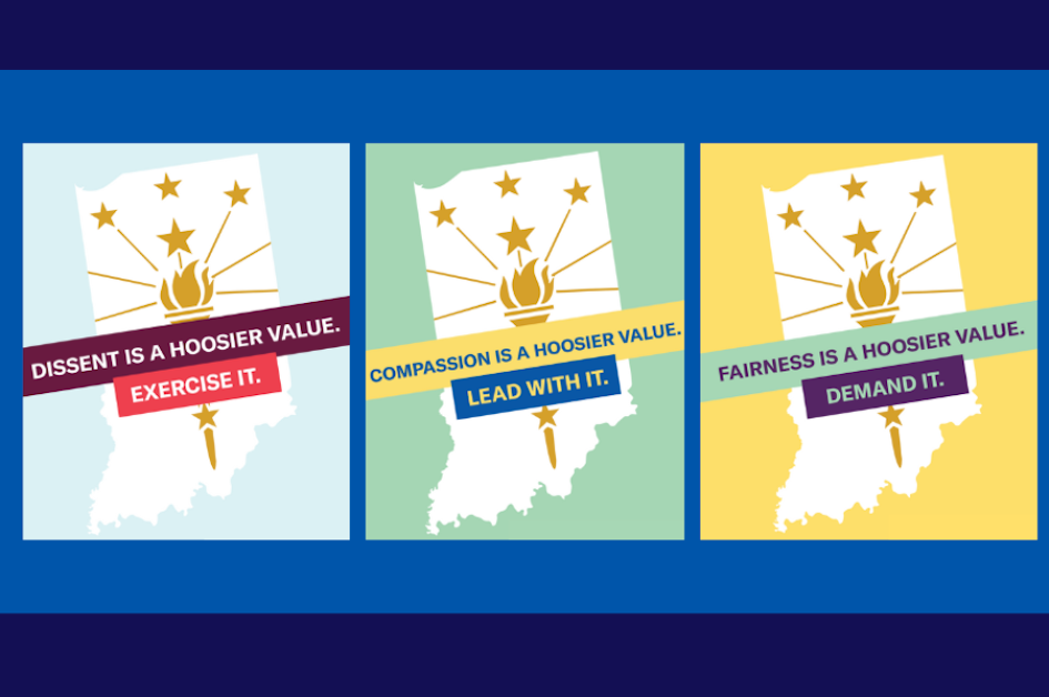 Show your Hoosier Values! · Mobilize
