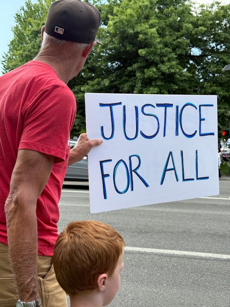 Workers Over Billionaires! Democracy Over Autocracy! · Lake Forest Park ...