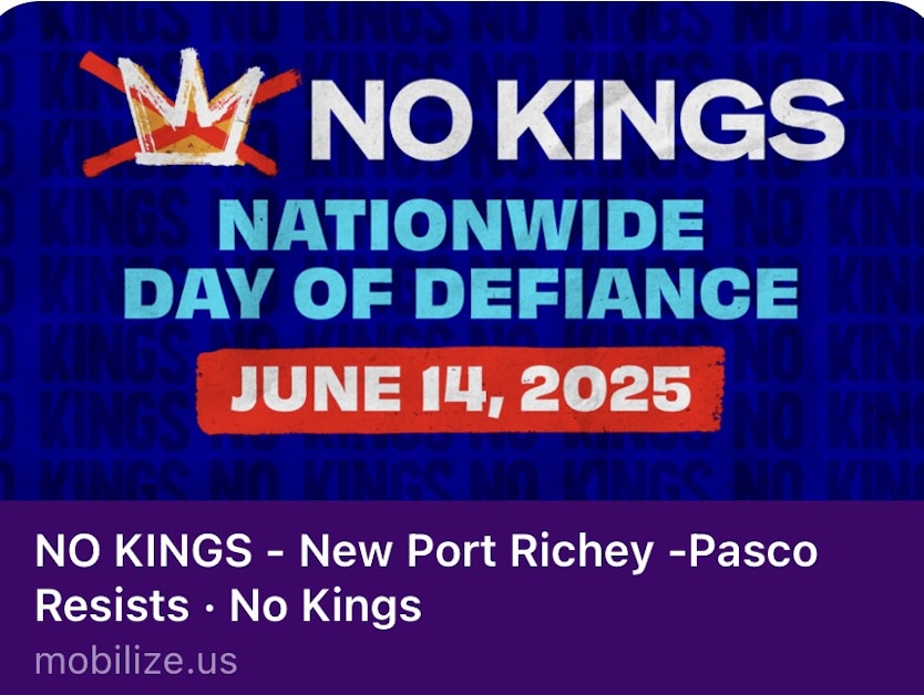 Pasco Resists-NO KINGS DAY-Nationwide Day of Defiance · Mobilize