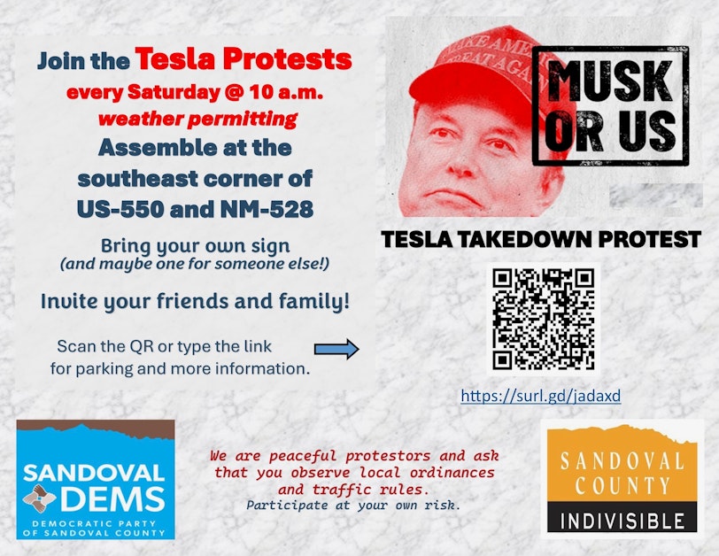 TESLA TAKEDOWN - Every Saturday · Mobilize