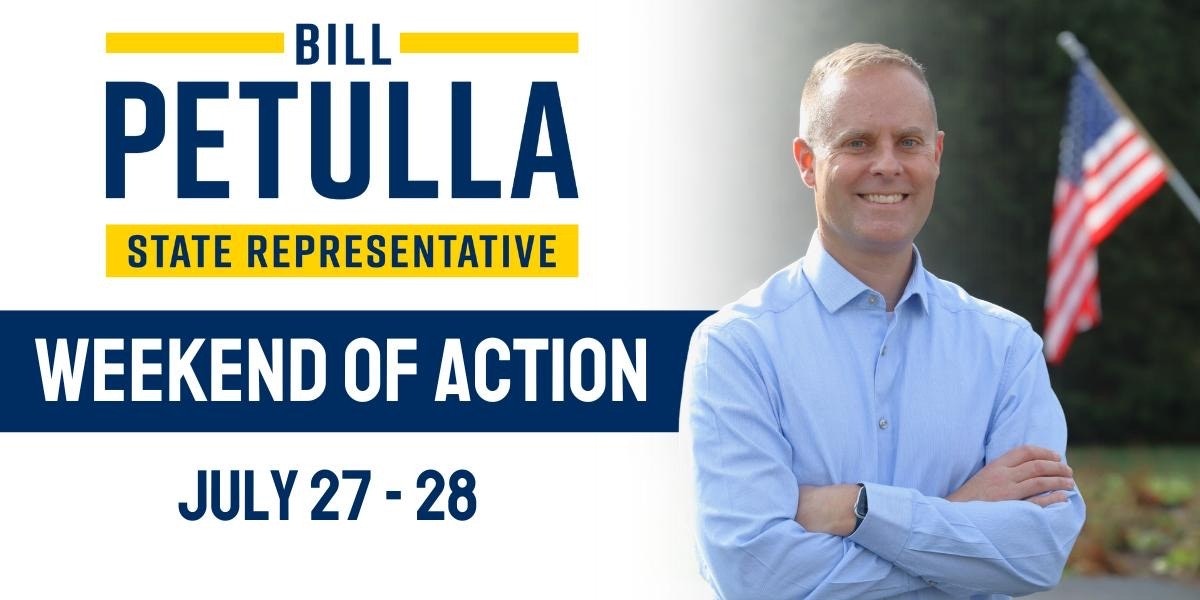 Weekend of Action: Knock Doors for Bill Petulla! · Mobilize