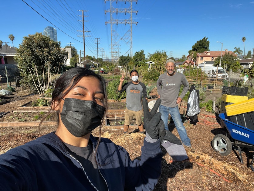 Compost Hub Support: Good Earth Community Garden · LA Compost