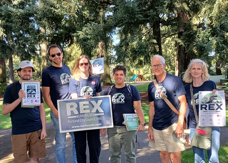 Knock Doors to get Rex on Portland City Council · Mobilize