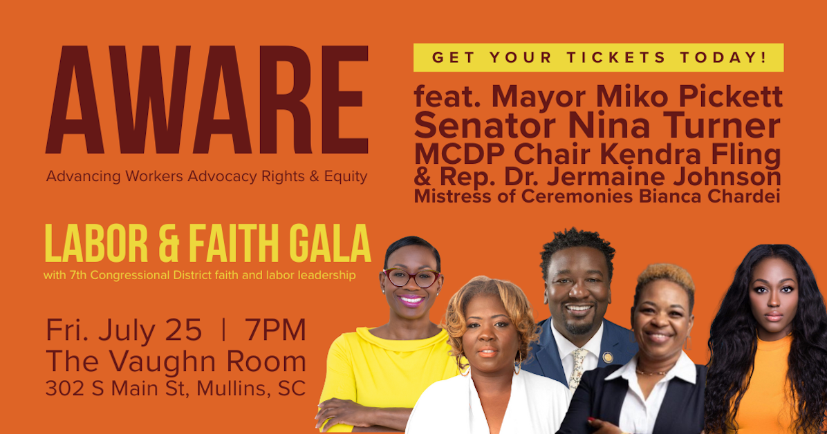 Labor and Faith Gala — ft. Mayor Miko Pickett & Rep. Jermaine Johnson ...