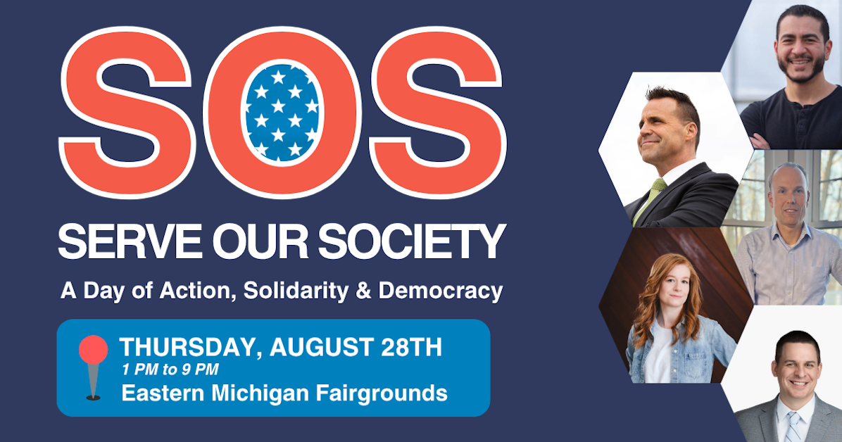 SOS *Serve Our Society* · Mobilize