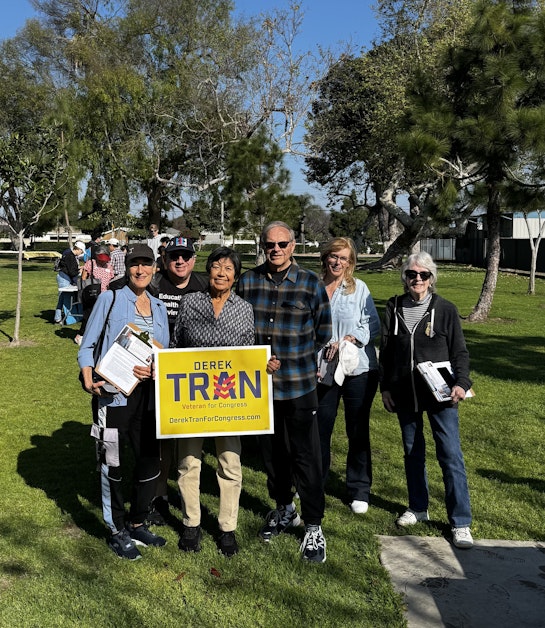 Take Back the House in 2026! - Re- Elect Derek Tran · California ...