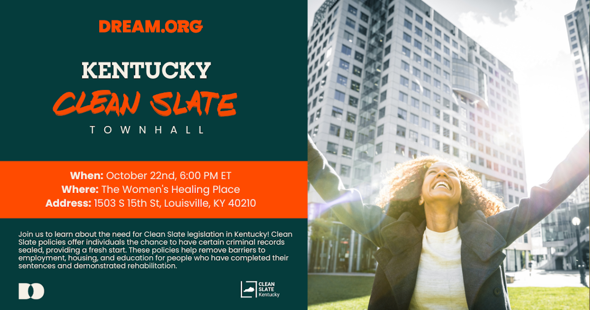 October Kentucky Clean Slate Townhall · Mobilize