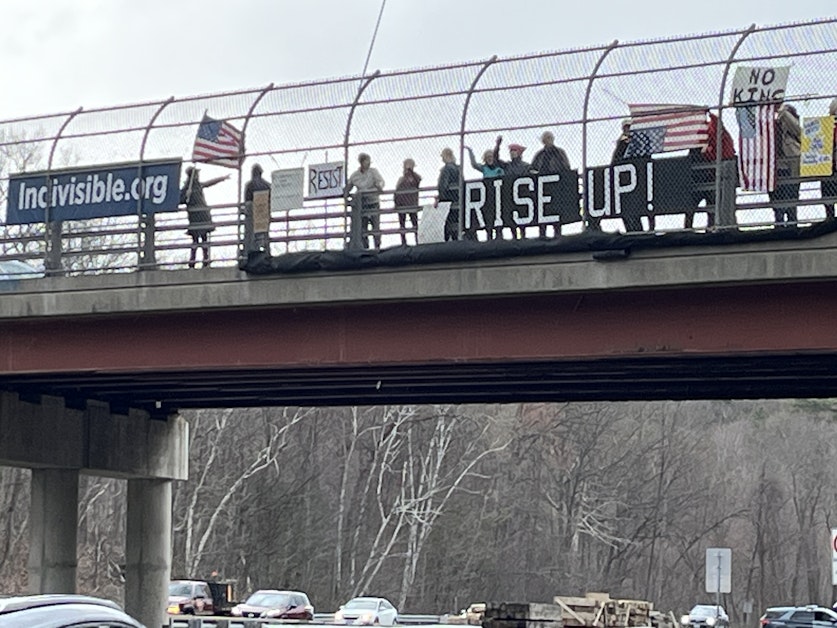 Sat. 4/19 - Mass Pike Overpass Standout - Appalachian Trail Bridge ...