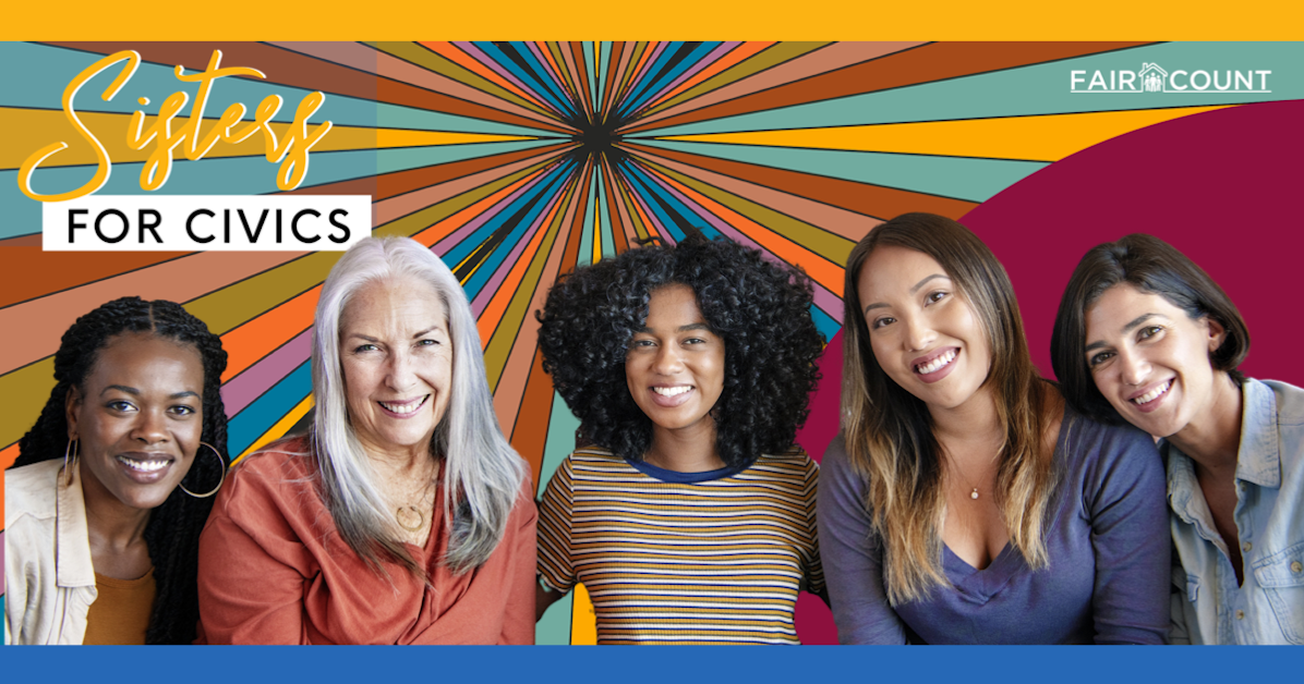 Community Unity Circle presented by Sisters for Civics · Fair Count